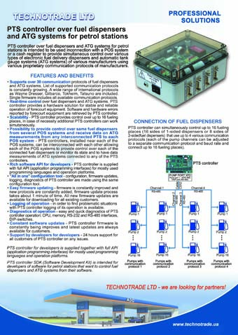 Leaflets of TECHNOTRADE LTD company | Technotrade LLC